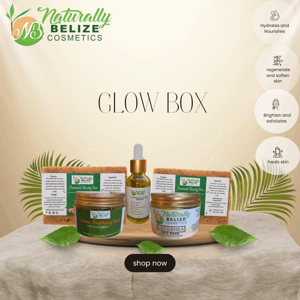 Unlock Radiance Naturally with the Glow Box - Naturally Belize Cosmetics